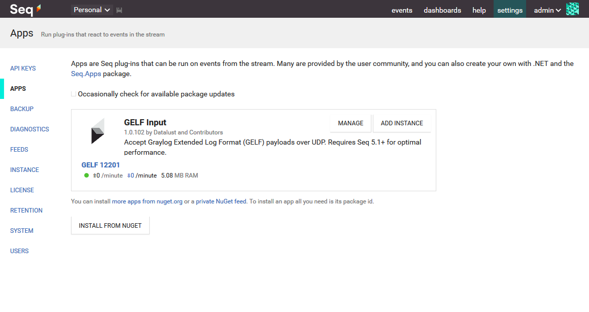 GELF input · Issue #762 · datalust/seq-tickets · GitHub
