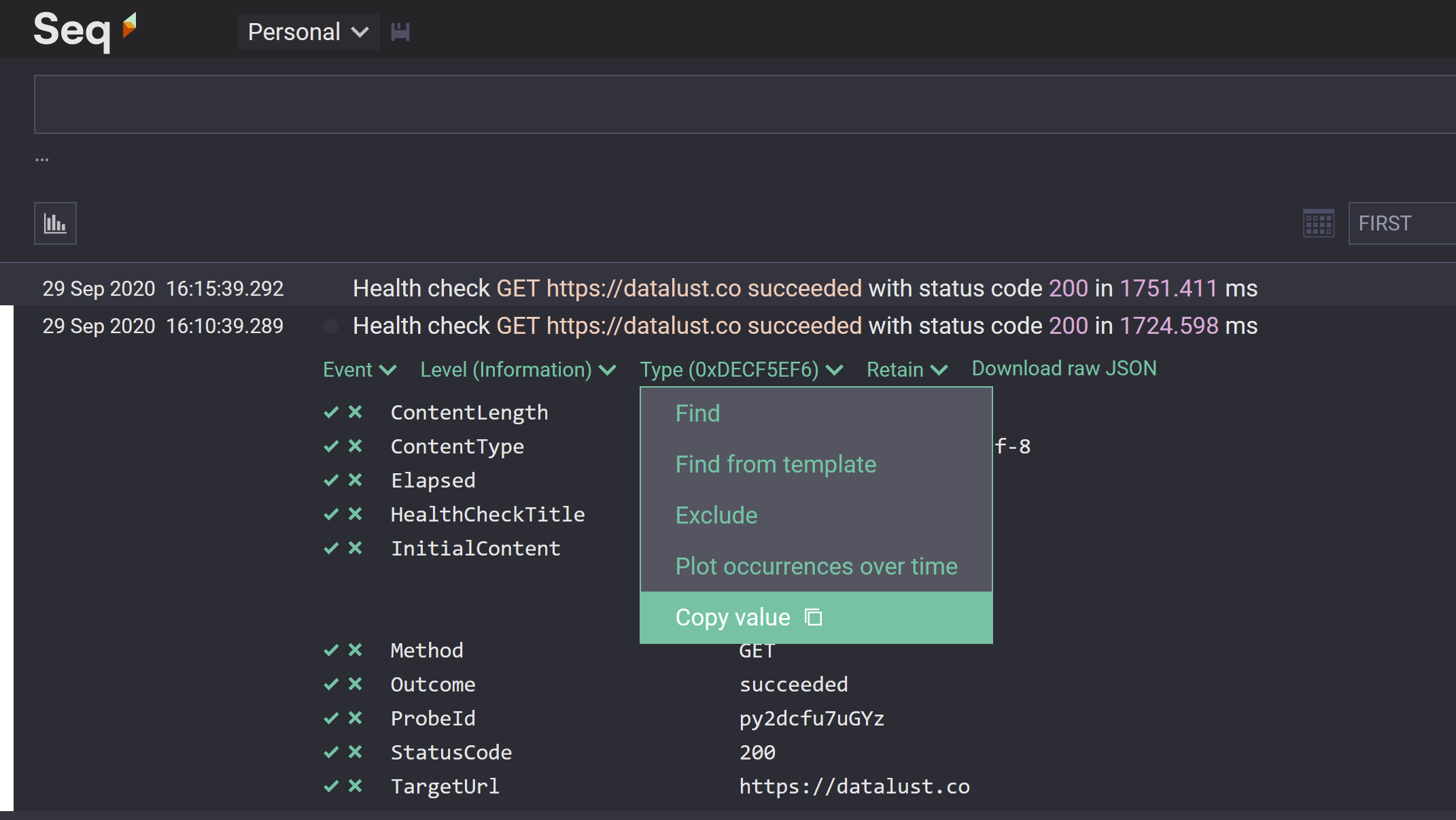 Type (...) > Copy value · Issue #1035 · datalust/seq-tickets · GitHub