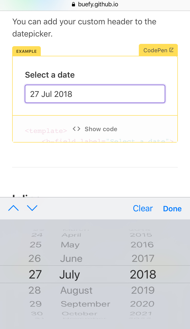 Datepicker is one day off · Issue #275 · buefy/buefy · GitHub