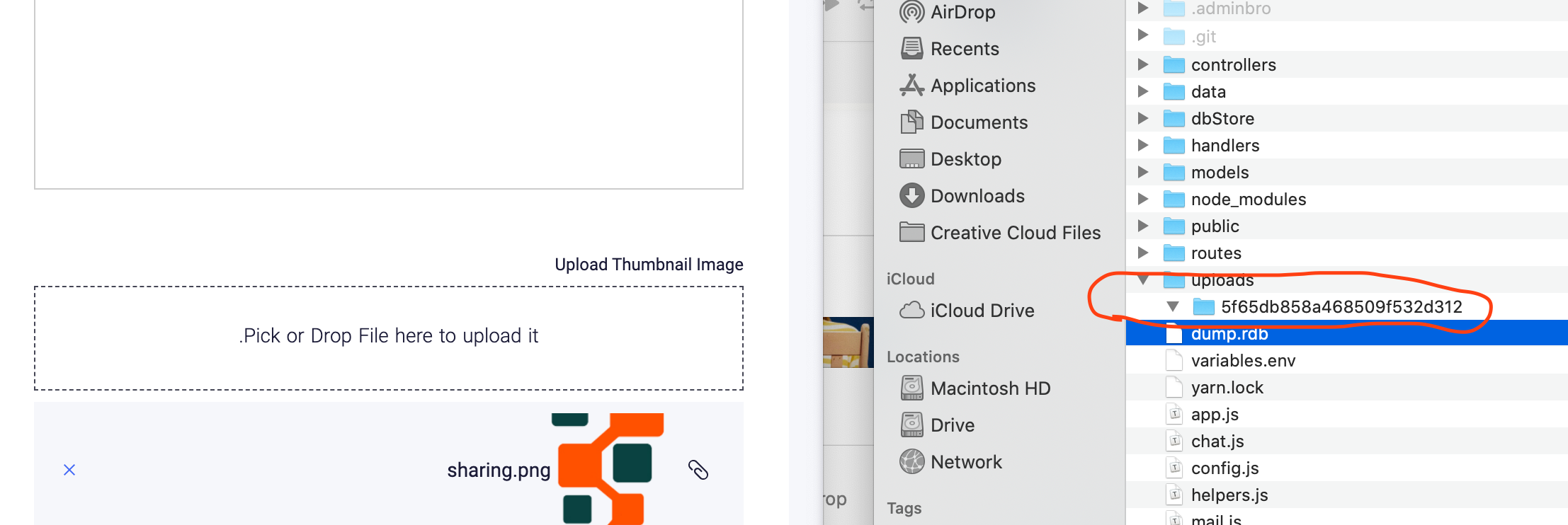 storing problem with local upload feature · Issue #608 · SoftwareBrothers/adminjs · GitHub