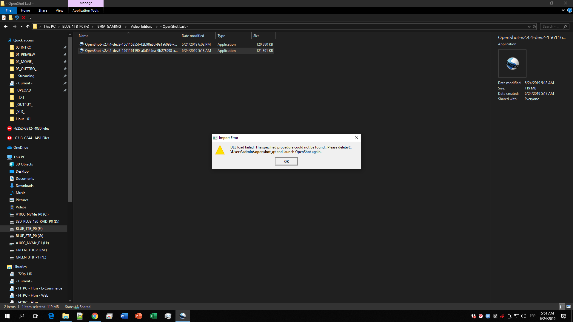 dll load failed openshot · Issue #2841 · OpenShot/openshot-qt · GitHub