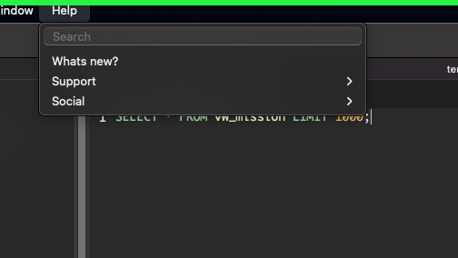 Help-->search · Issue #760 · hankinsoft/SQLPro · GitHub