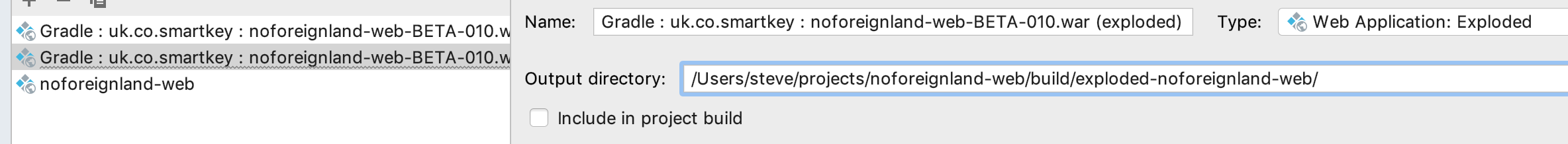 NoSuchFileException during local run - appengine-web.xml not found · Issue #2671 ...