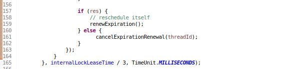 Redis renewExpiration ttl problem · Issue #3714 · redisson/redisson · GitHub