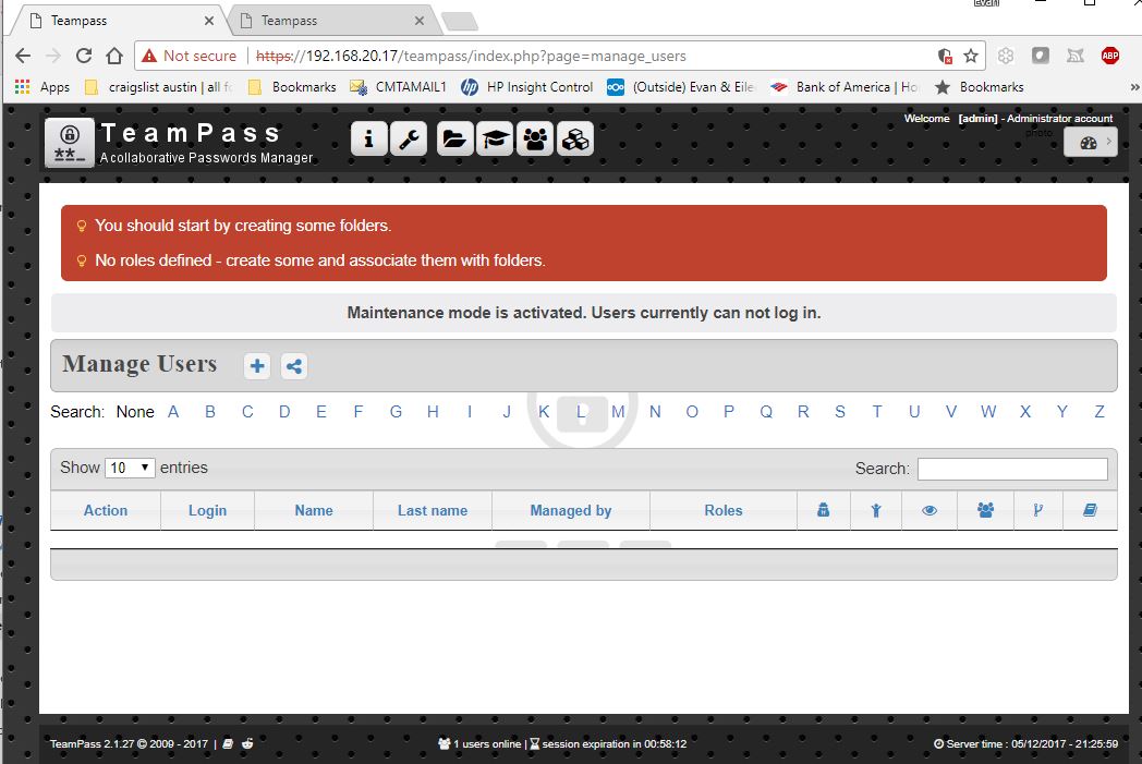 Enable SSL, cannot see managed users or folders · Issue #2047 · nilsteampassnet/TeamPass · GitHub