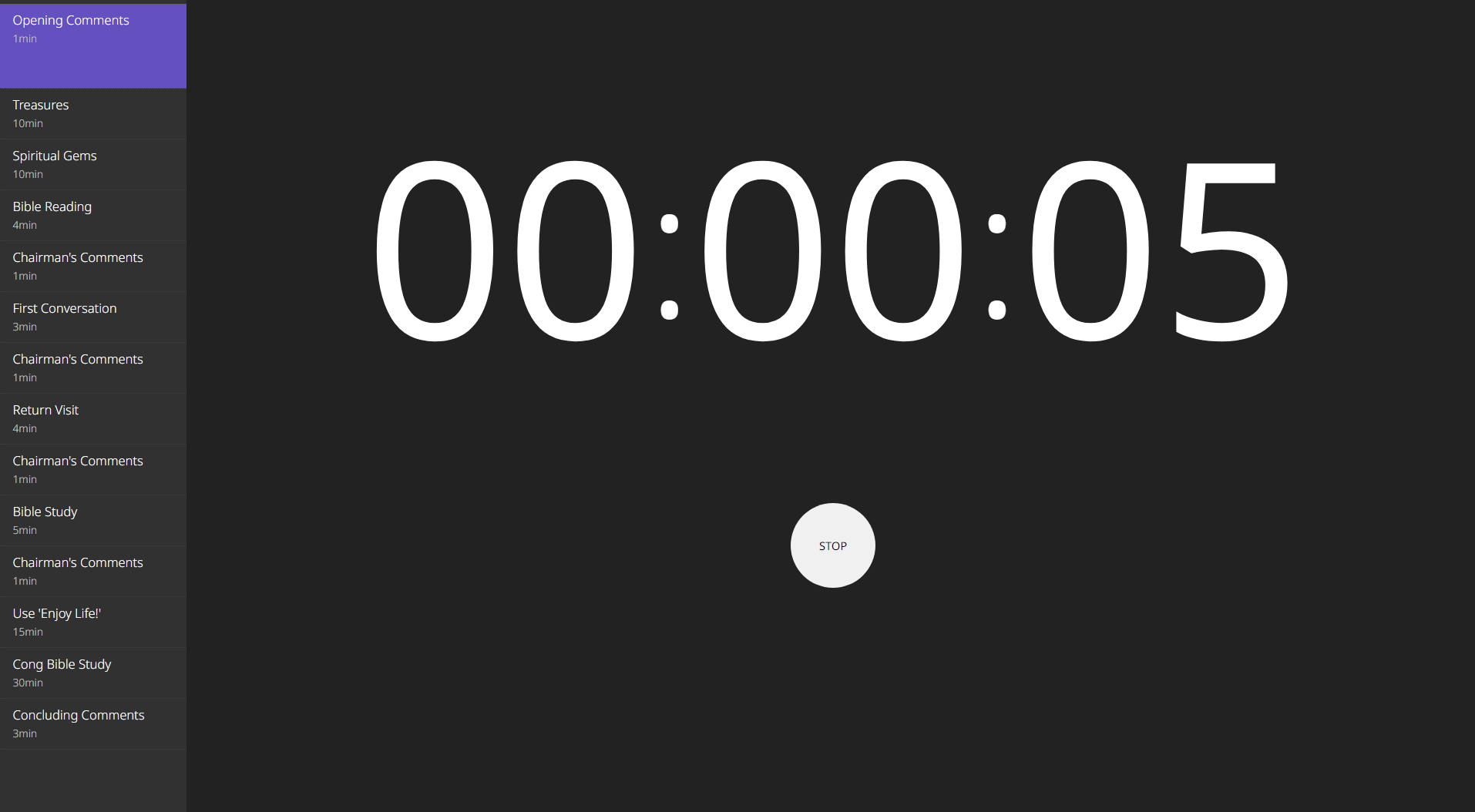 GitHub - jezzar042015/jw-mwb-meeting-timer