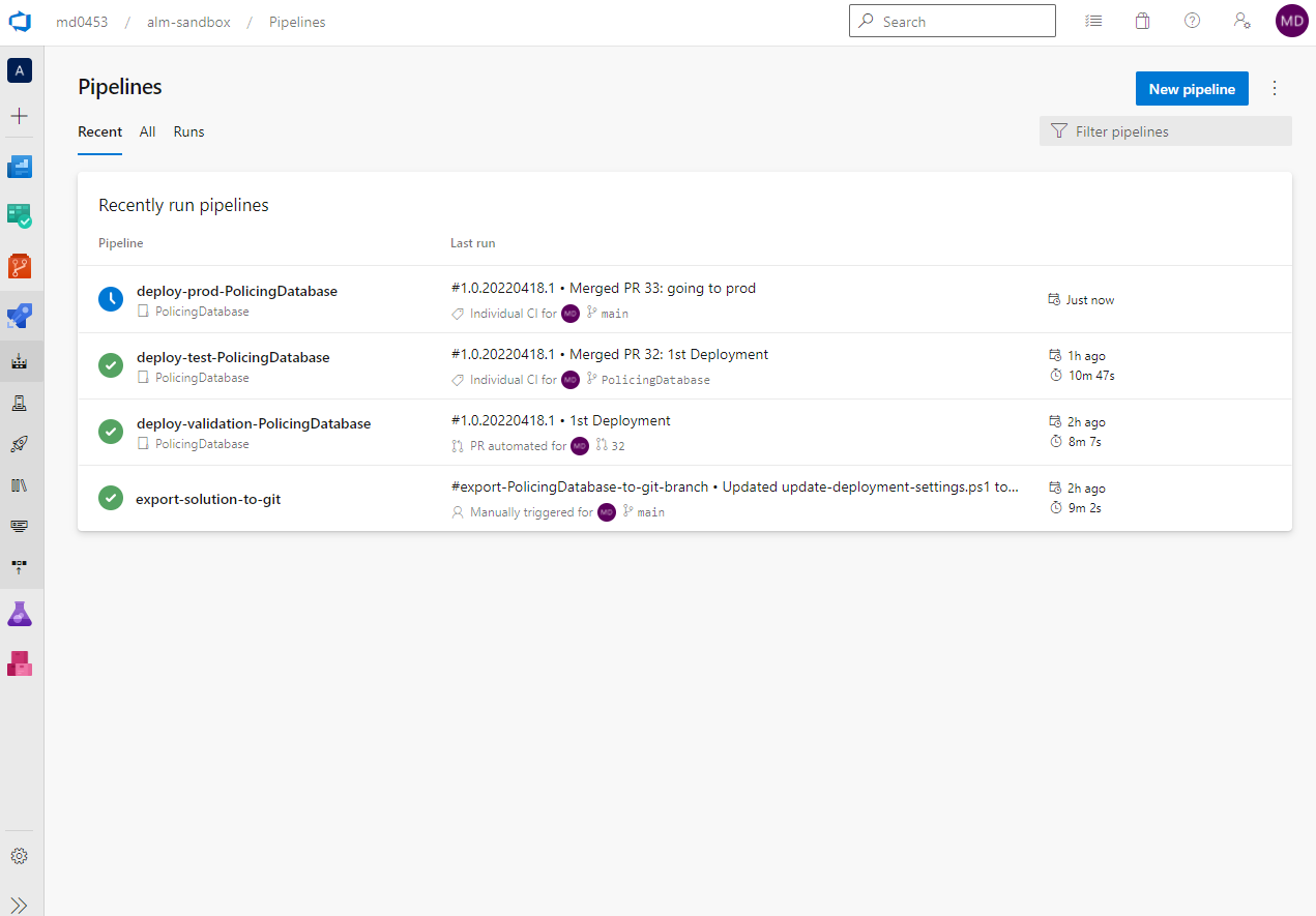 [ALM Accelerator - Bug]: CoE CLI - Automatically created pipelines are in non-working state ...