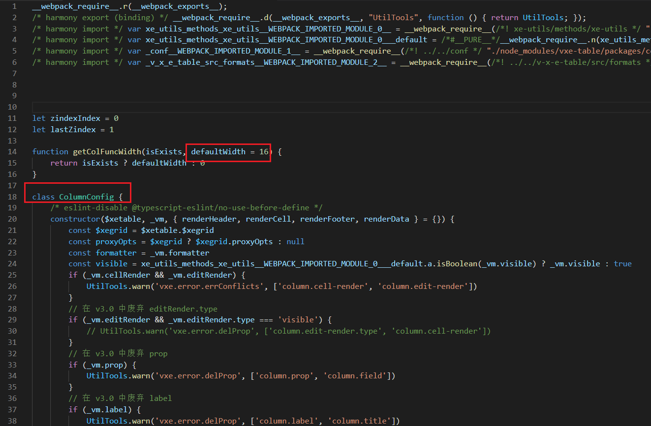 为什么通过npm引入的包，没有编译成es5运行？IE上报错 · Issue #987 · x-extends/vxe-table · GitHub
