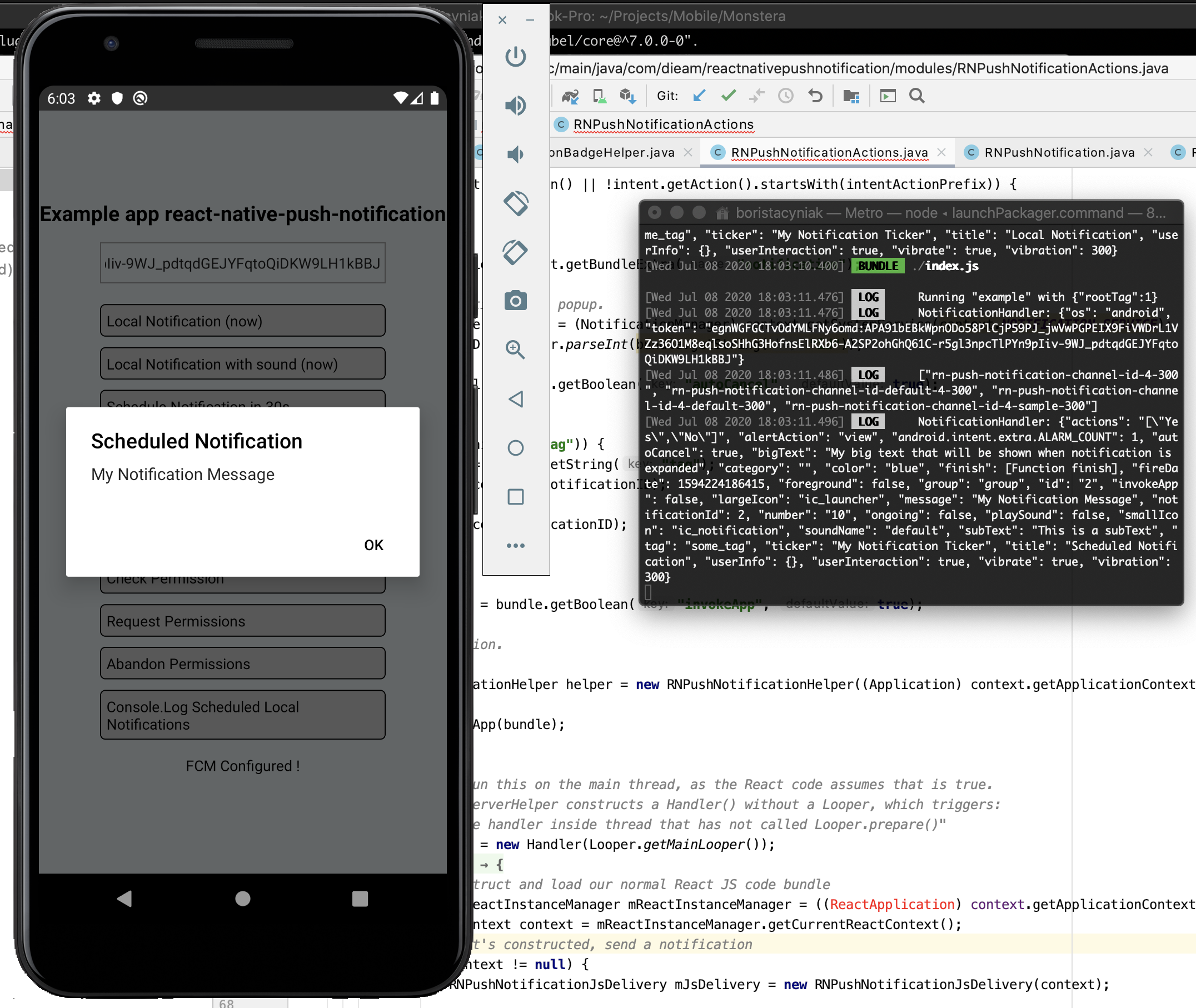 onNotification, onAction does not trigger on Android · Issue #1515 · zo0r/react-native-push ...