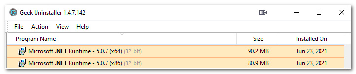 .NET v5 runtime installed but not detected · Issue #1215 ...