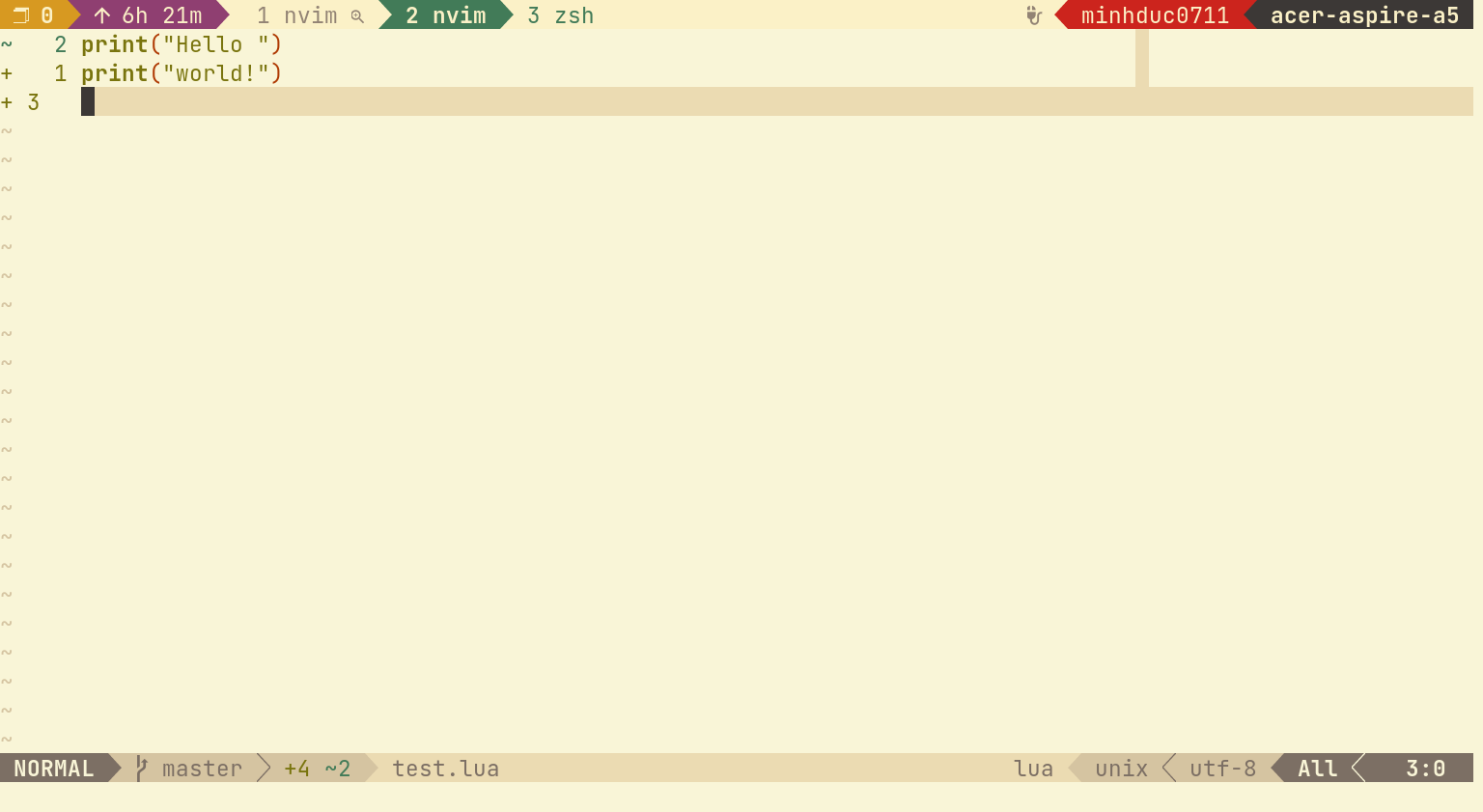 Bug Counts In Diff Are Doubled · Issue 251 · Nvim Lualine Lualine Nvim · Github