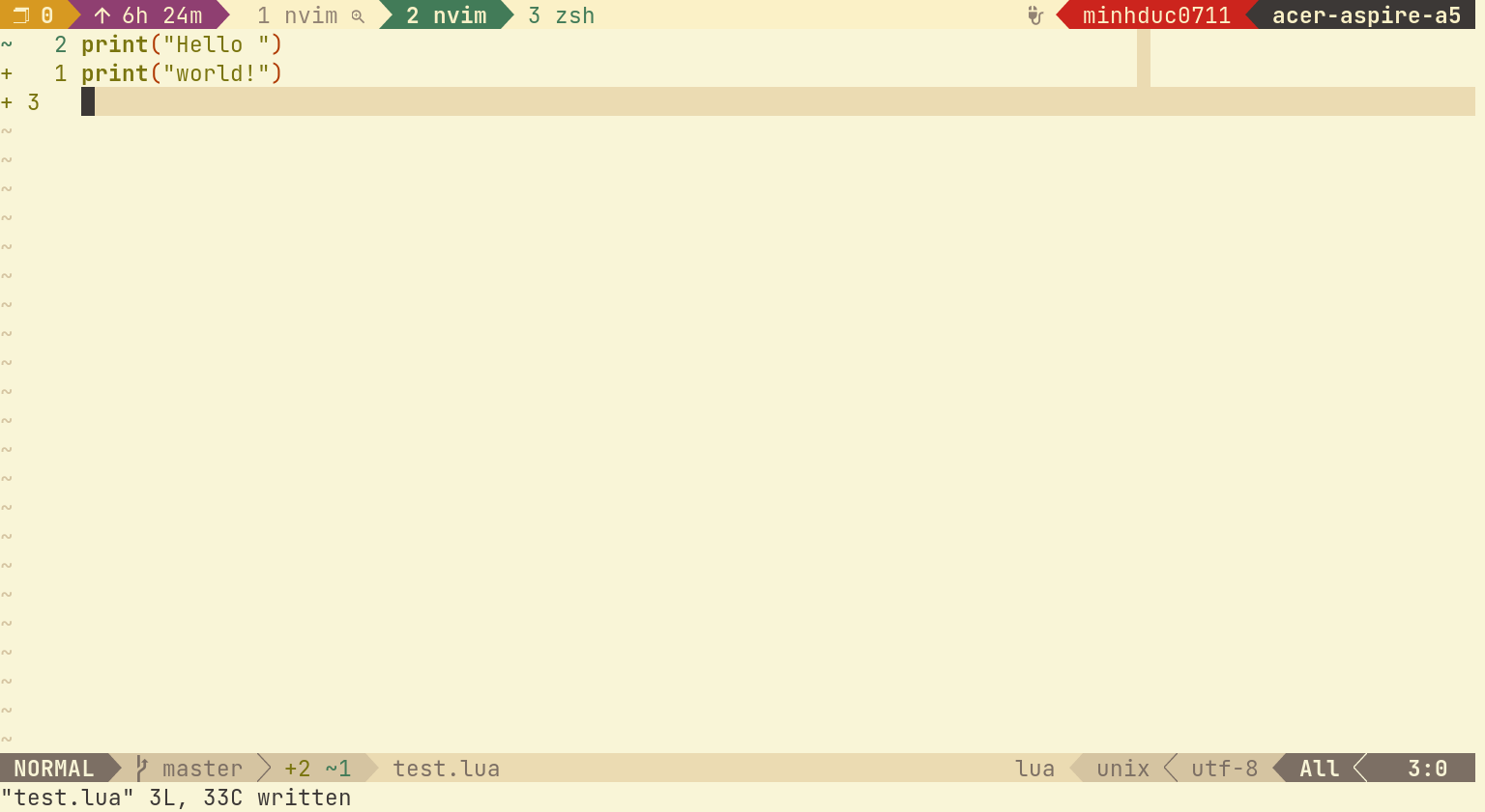 Bug: Counts in diff are doubled · Issue #251 · nvim-lualine/lualine ...