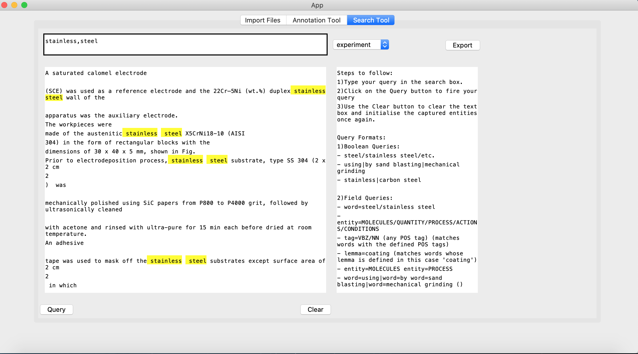 GitHub - abhibha1807/Query-Annotation-Tool