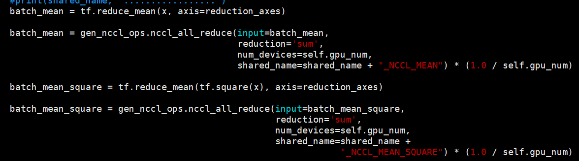 gen_nccl_ops.nccl_all_reduce will influence optimizer!!! · Issue #42558 · tensorflow/tensorflow ...