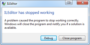 Crash on loading member browser · Issue #102 · worksofliam/ILEditor · GitHub