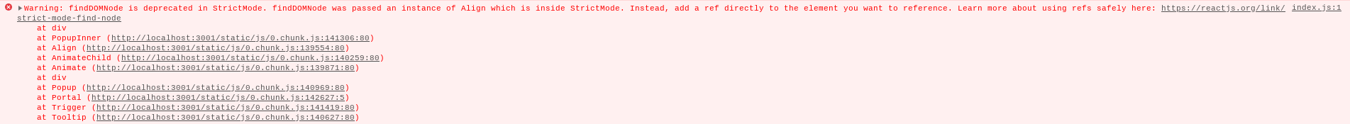 Chrome developer console errors caused by the RMWC Tooltip component. · Issue #460 · firebase ...
