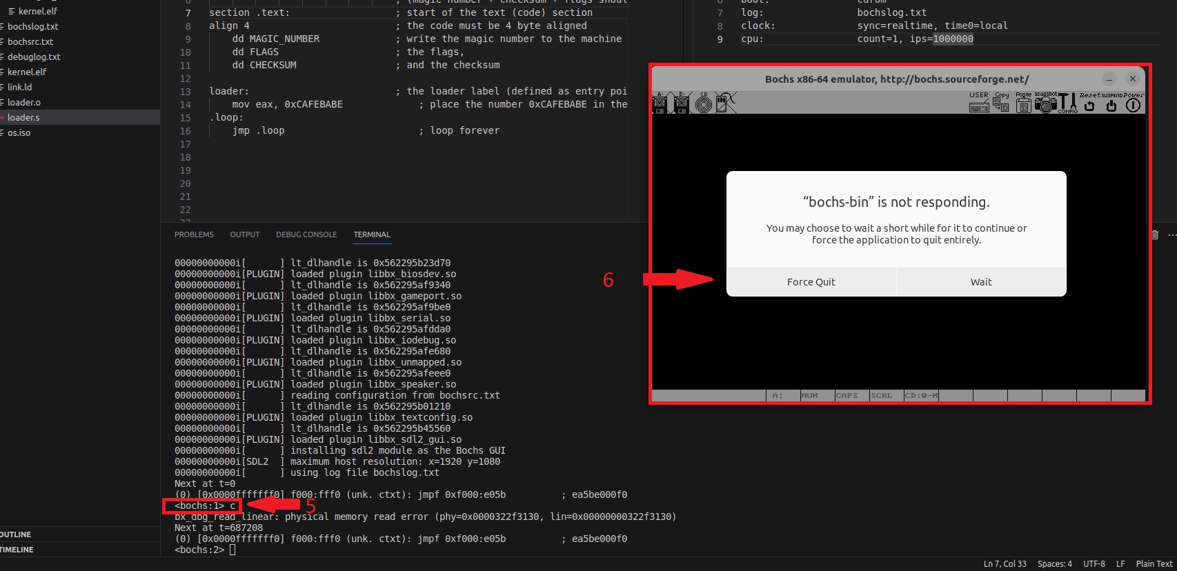 Bochs won't start · Issue #94 · littleosbook/littleosbook · GitHub