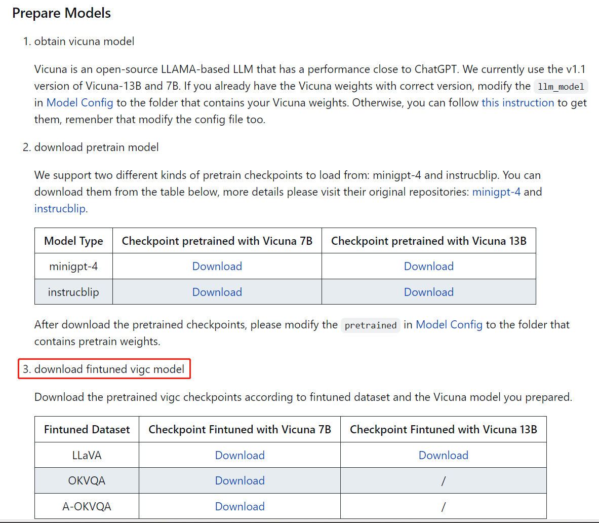 Which Weights In Pretrained · Issue 8 · Opendatalab Vigc · Github
