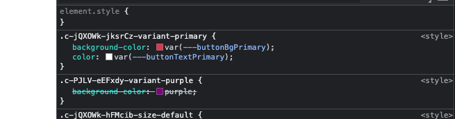 Unable to override defaultVariant styles with styled API · Issue #882 · stitchesjs/stitches · GitHub