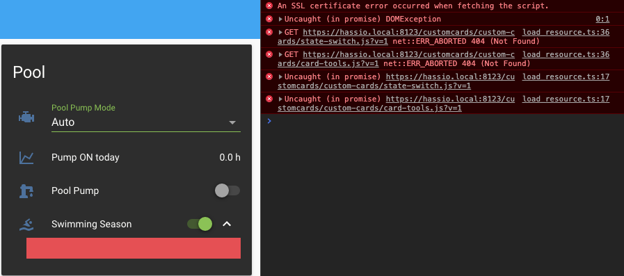 Slider_entity_row shows red bar · Issue #71 · thomasloven/lovelace ...