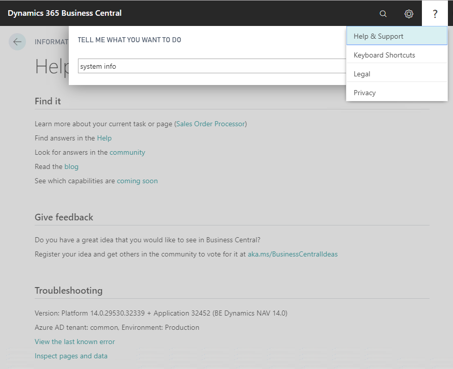 [META] Wrong method to get BC version info · Issue #5183 · microsoft/AL · GitHub