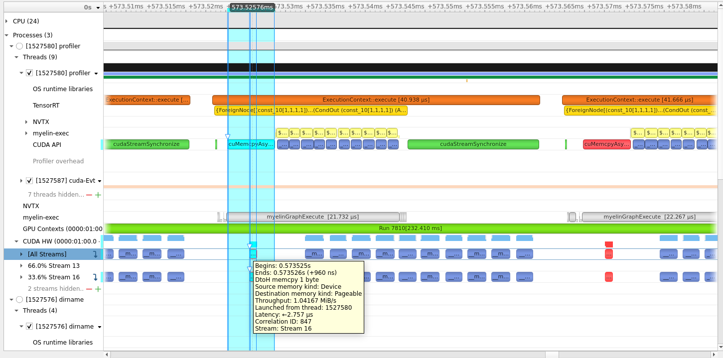 Pageable cudaMemcpyAsync in IfConditional · Issue #2836 · NVIDIA/TensorRT · GitHub