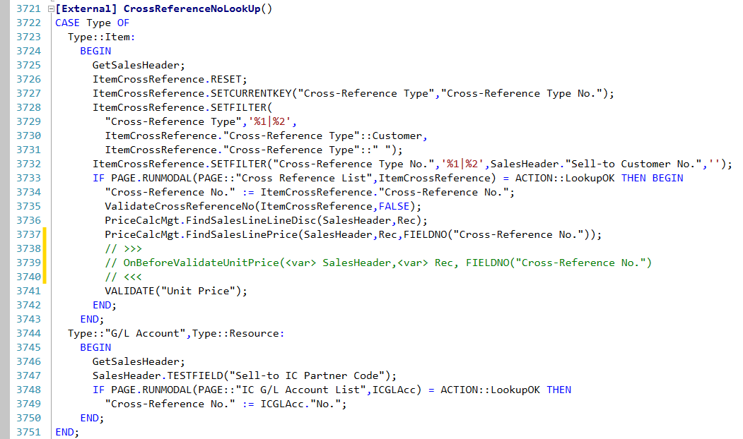 [Event Request] Table 37 - CrossReferenceNoLookup() · Issue #1002 · microsoft/ALAppExtensions ...