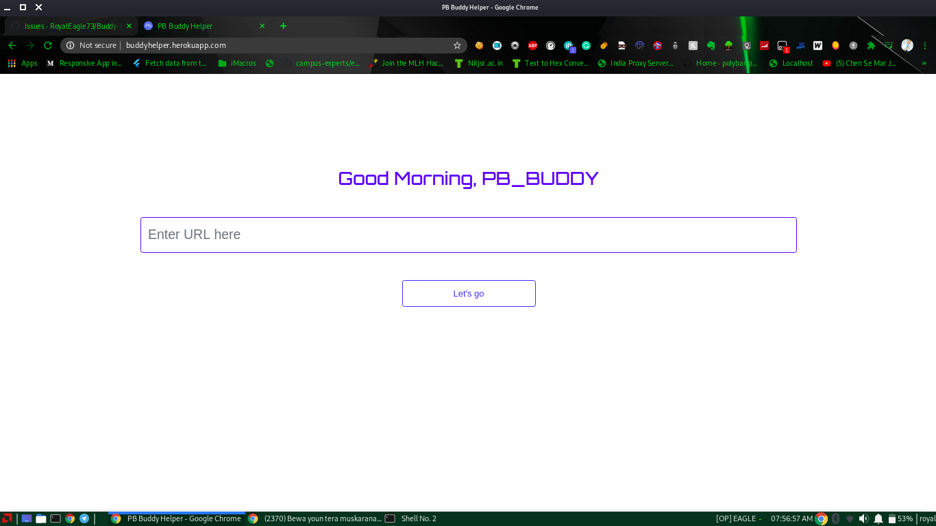 GitHub - RoyalEagle73/Buddy-Helper