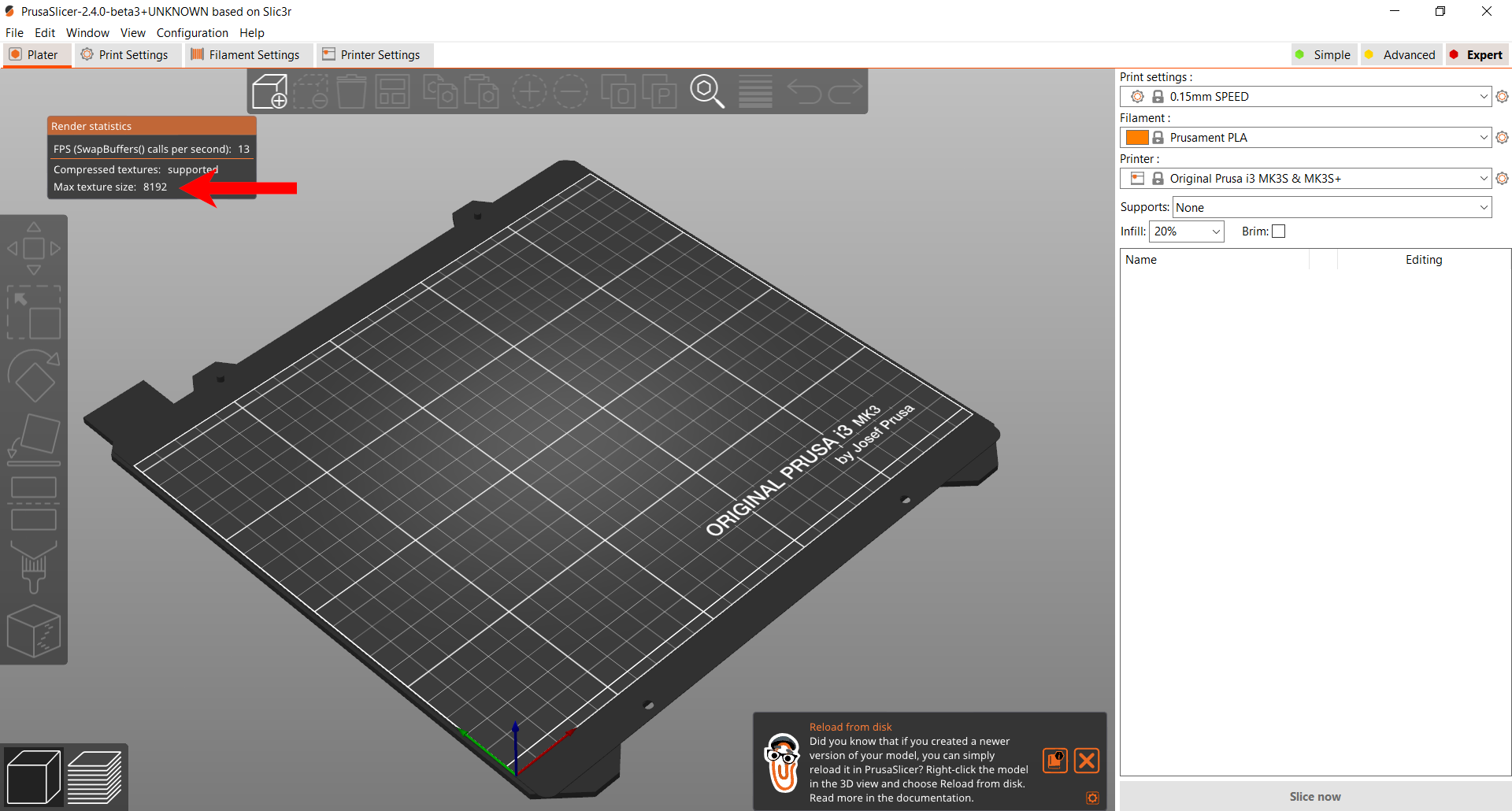 [2.4.0-beta3] Crash when displaying volumetric flow rate in preview view · Issue #7415 · prusa3d ...