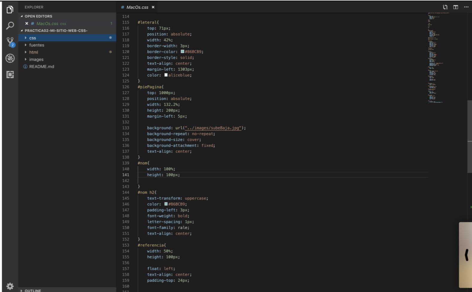 GitHub - ChristianMocha/Practica02-Mi-Sitio-Web-CSS-: practica html aplicando css.