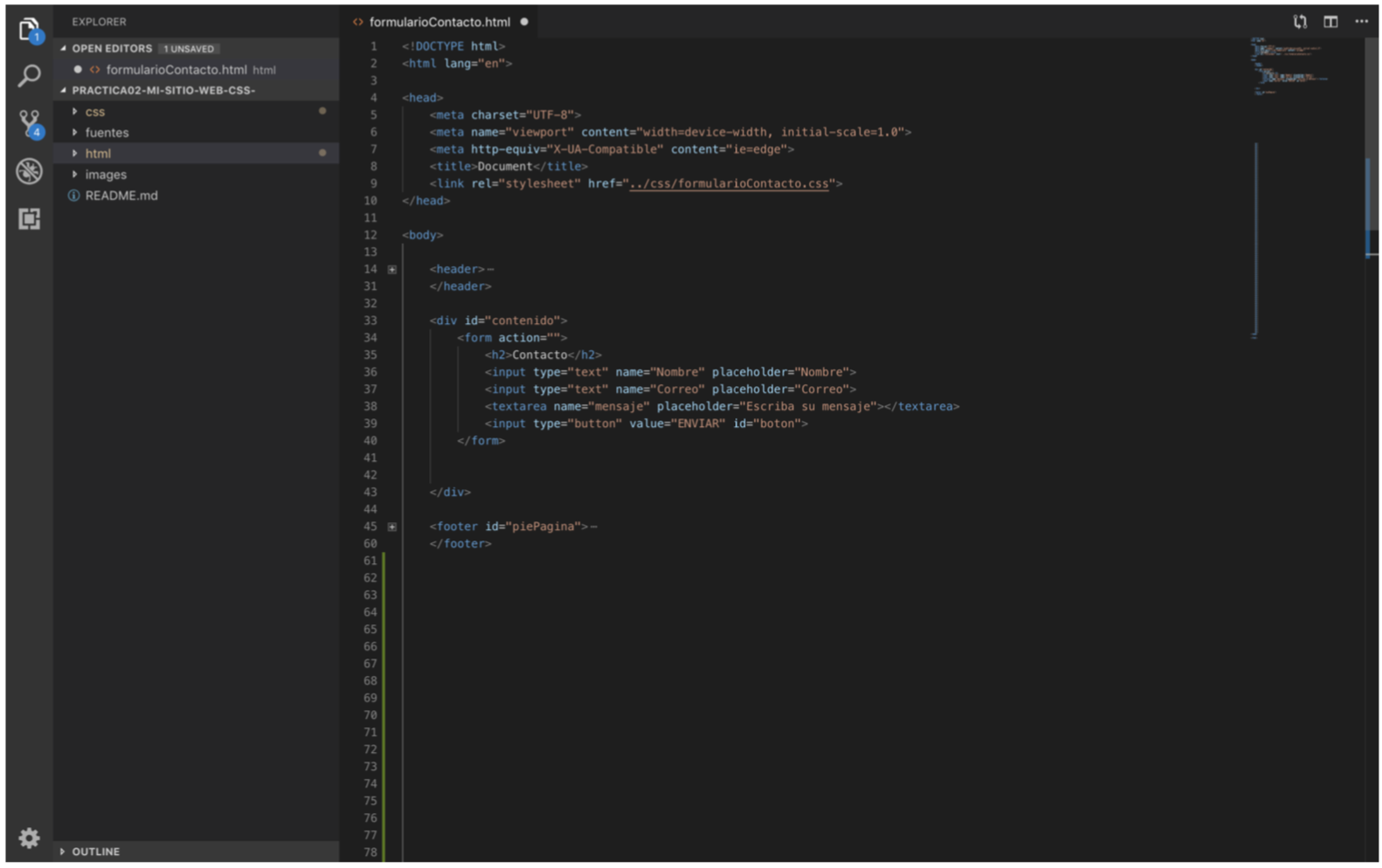 GitHub - ChristianMocha/Practica02-Mi-Sitio-Web-CSS-: practica html ...