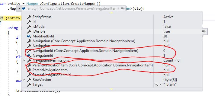 Field And Properties With The Same Names When Using Reversemap Is Causing Mapping Issues 3818