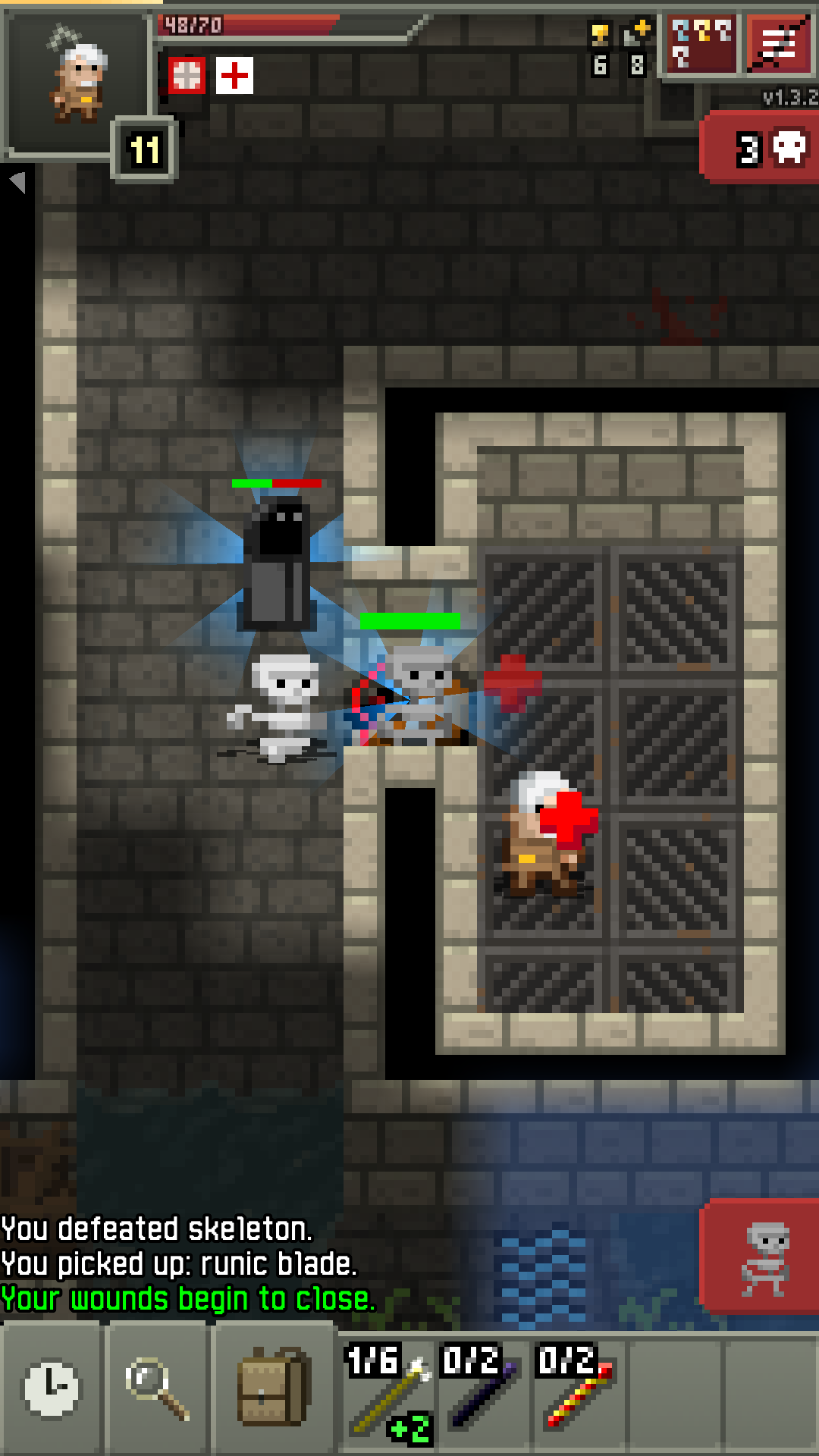Giant skeleton spawned in doorway? · Issue #1076 · 00-Evan/shattered-pixel-dungeon · GitHub
