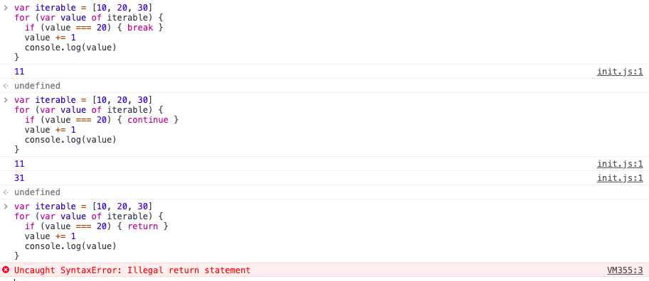 for of不支持return跳出循环 · Issue #976 · ruanyf/es6tutorial · GitHub