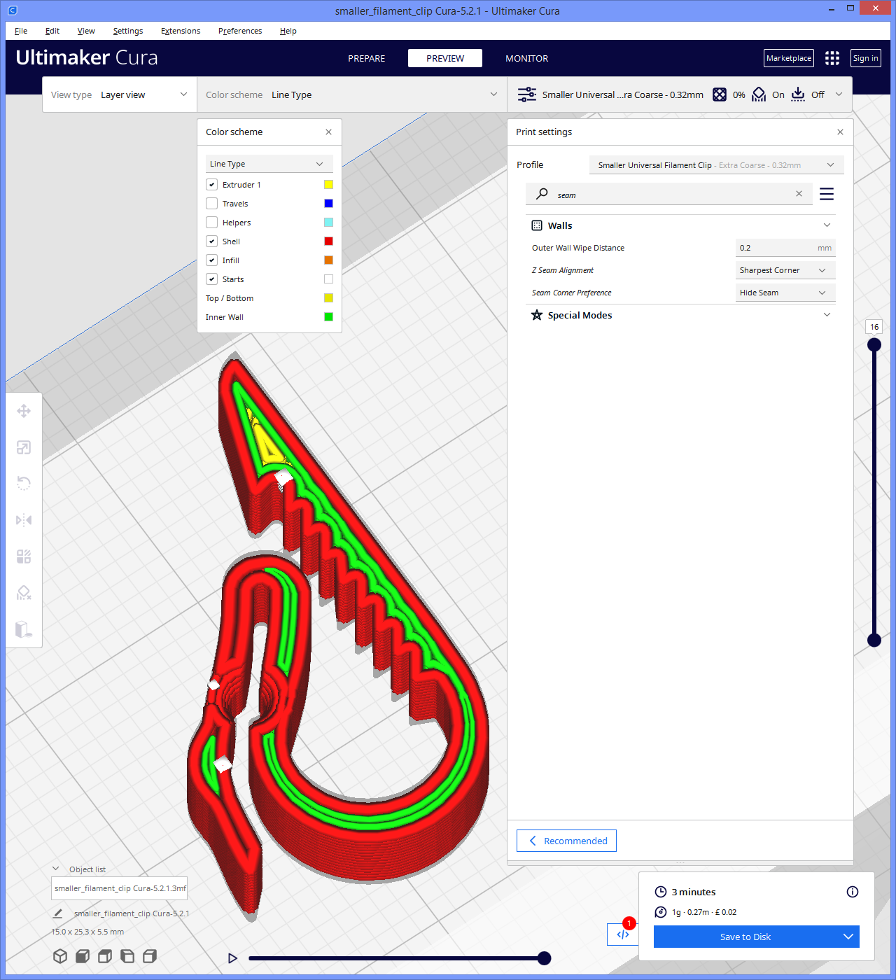 Hide Seam shows seam. · Issue #13747 · Ultimaker/Cura · GitHub