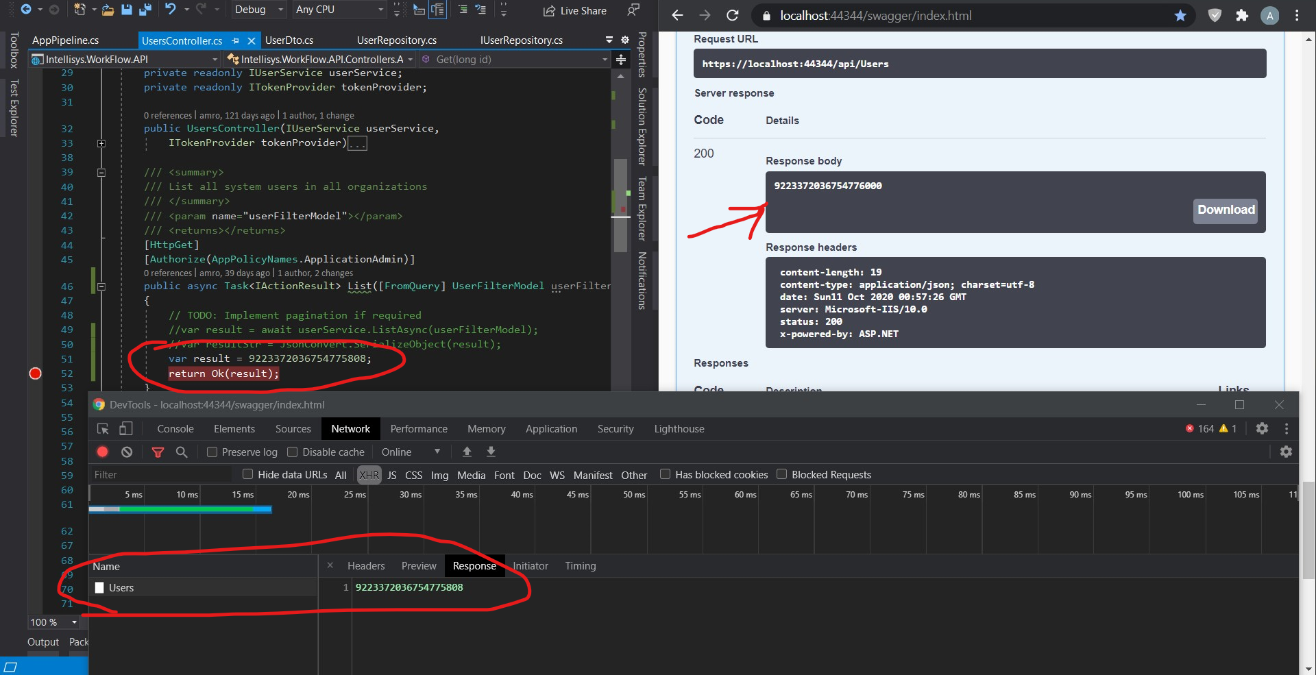 expected to parse large "long" numbers correctly · Issue #1861 · domaindrivendev/Swashbuckle ...