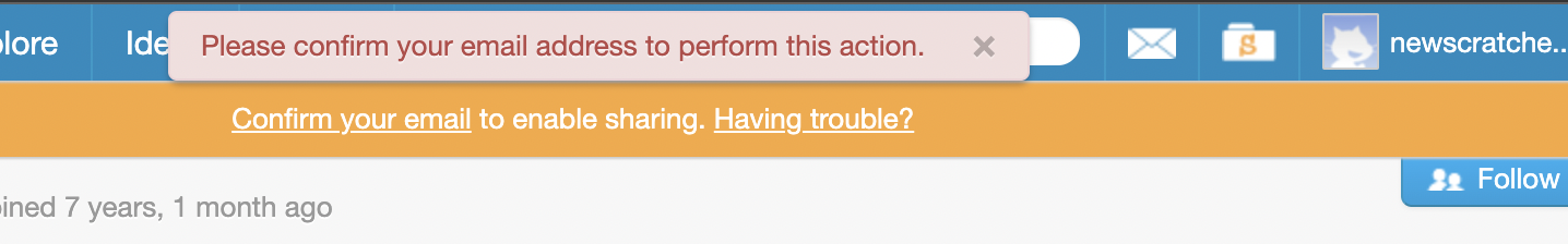 Email Confirmation Issues on Project Page · Issue #3669 ...