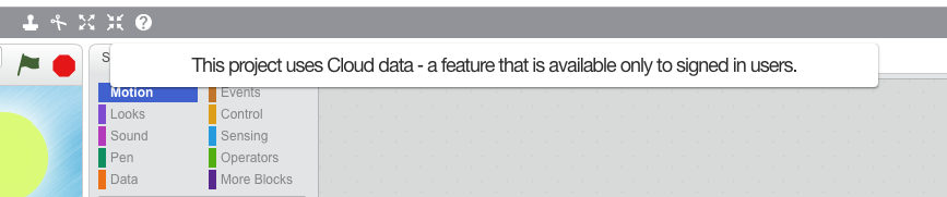Make alerts when cloud variable is added, project with cloud variables is loaded · Issue #3598 ...