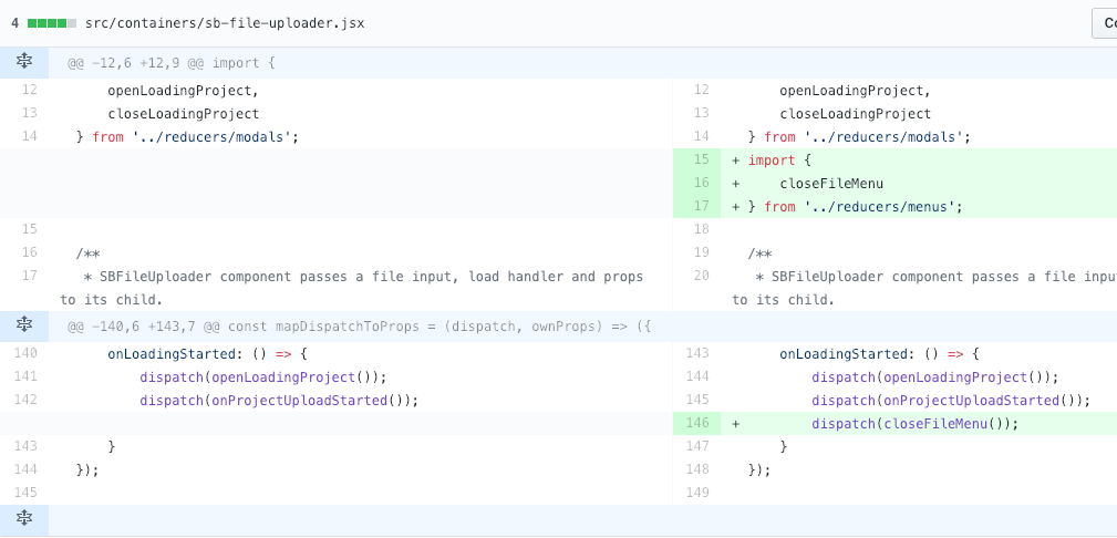 File menu should close after (or while?) file uploads · Issue #4014 · scratchfoundation/scratch ...