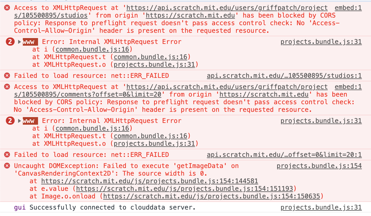 Unable to load "embed" project player · Issue #5107 · scratchfoundation/scratch-gui · GitHub
