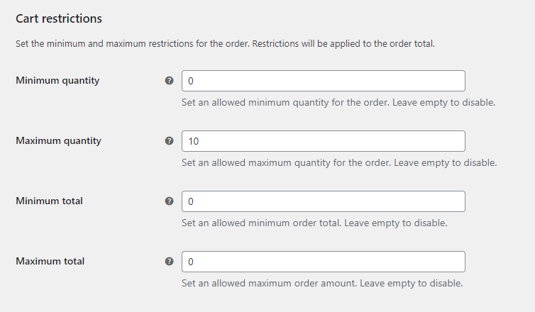 Cart restrictions: Maximum quantity message · Issue #121 · pluginever/wc-min-max-quantities · GitHub