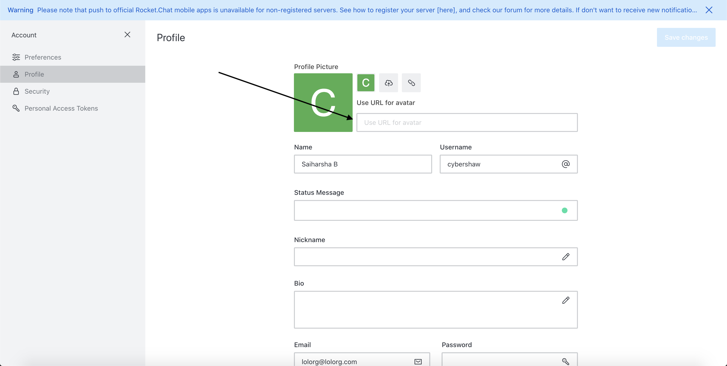 Extremely less spacing between elements in Profile page · Issue #20741 ...