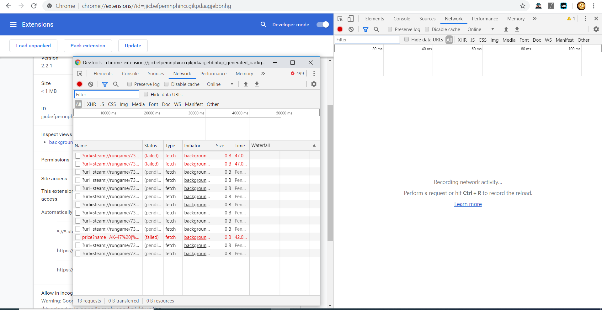 Unknown Error · Issue #76 · csfloat/extension · GitHub