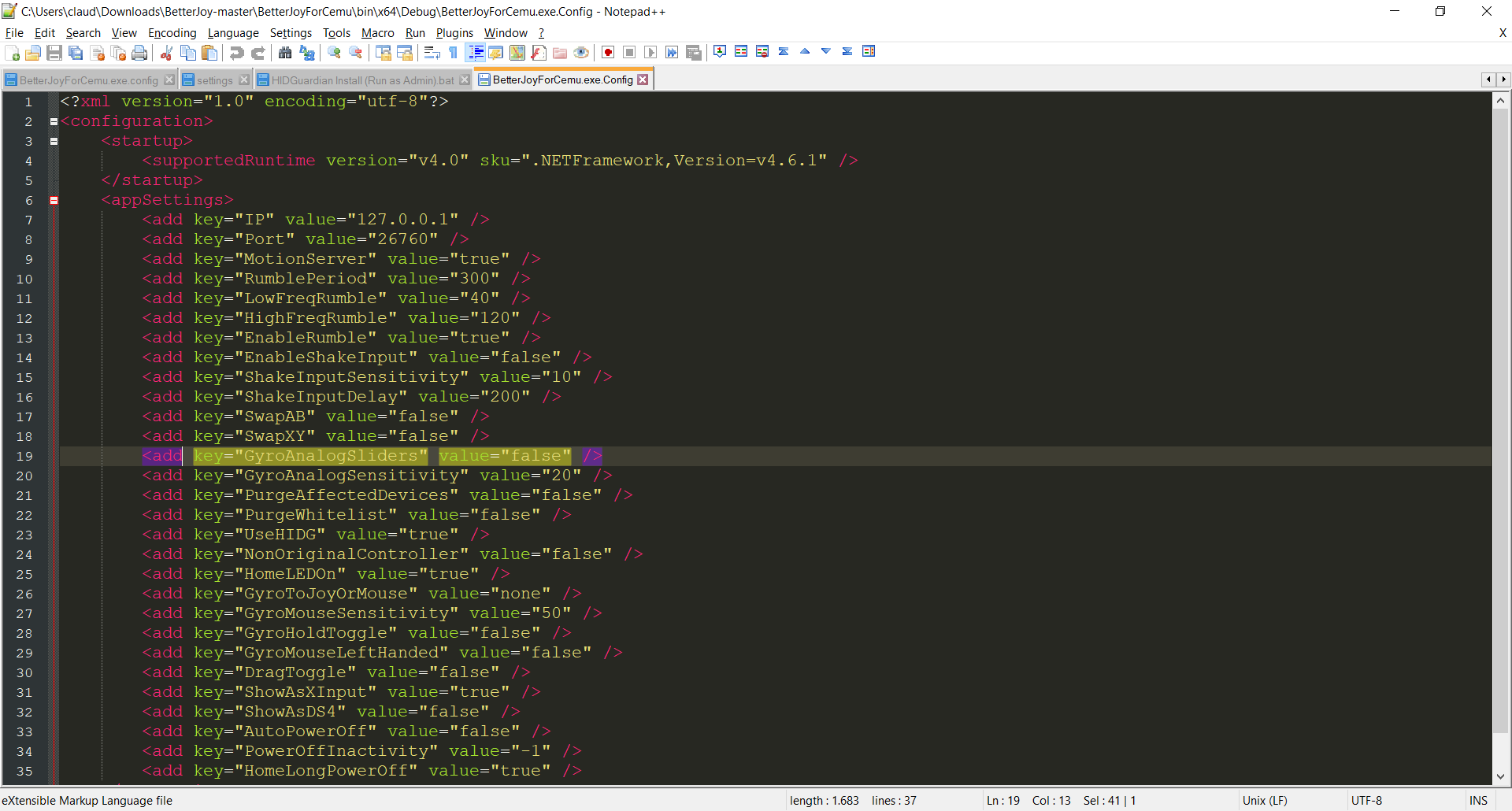 Strange mapping for DOBE 19053b · Issue #582 · Davidobot/BetterJoy · GitHub
