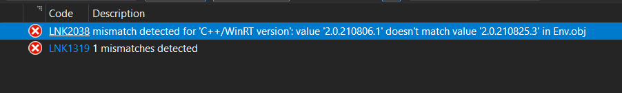 Cannot Compile - WinRT Mismatch · Issue #136 · Blinue/Magpie · GitHub