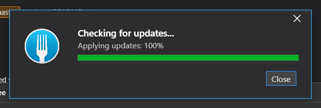 [Request] Change text when "Checking for updates..." dialog box ...