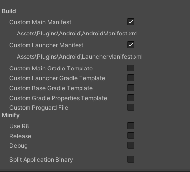Android build running in oculus rift causing error: AndroidJavaException: java.lang ...