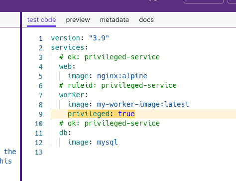yaml incorrect matching · Issue #5607 · semgrep/semgrep · GitHub