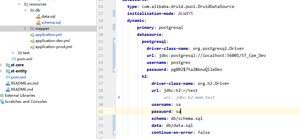 spring boot整合多数据源时schema属性不生效 · Issue #169 · baomidou/dynamic-datasource · GitHub