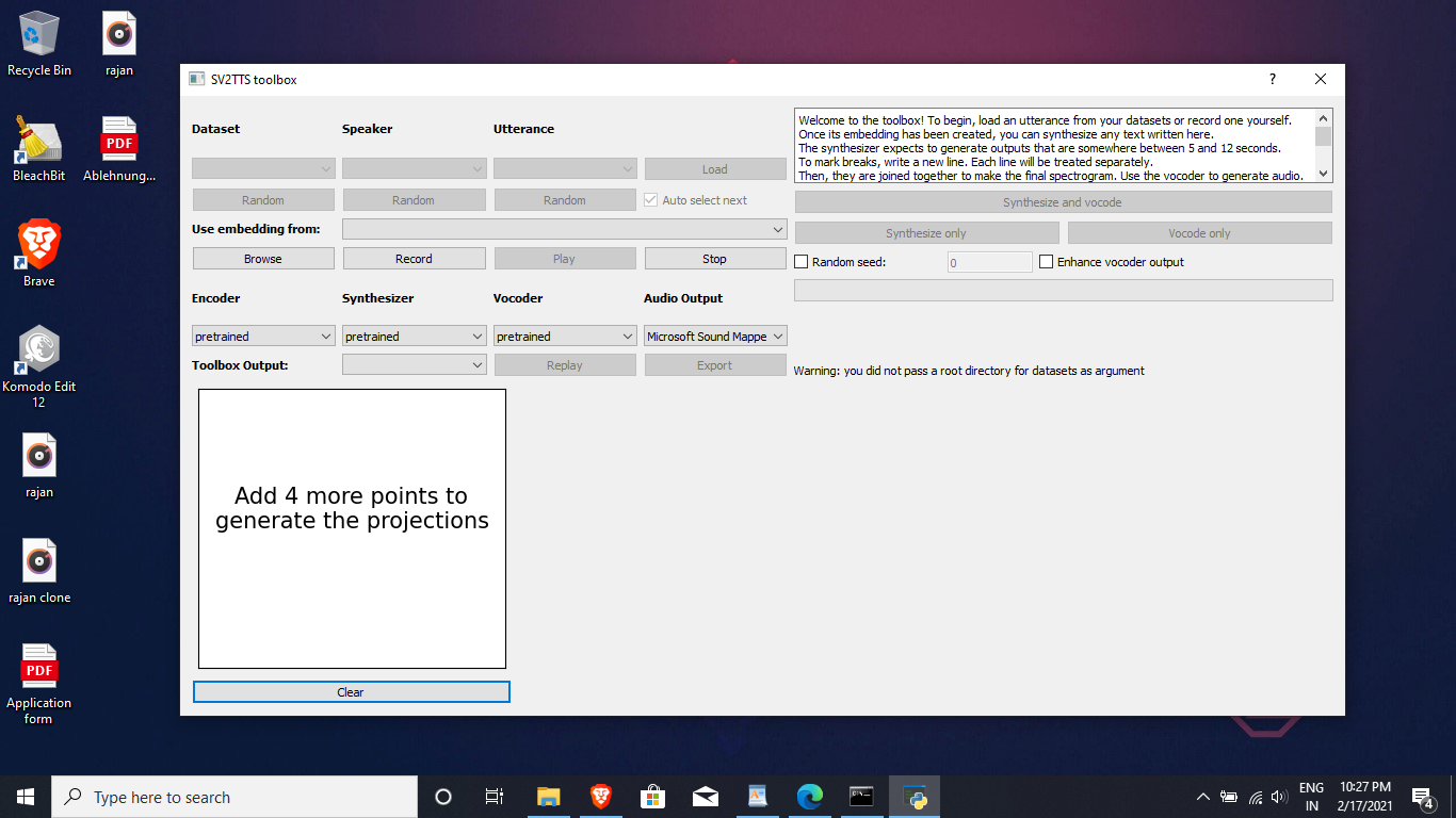 Dataset Option Is Blur Not Usable In Gui · Issue 667 · Corentinj Real Time Voice Cloning · Github